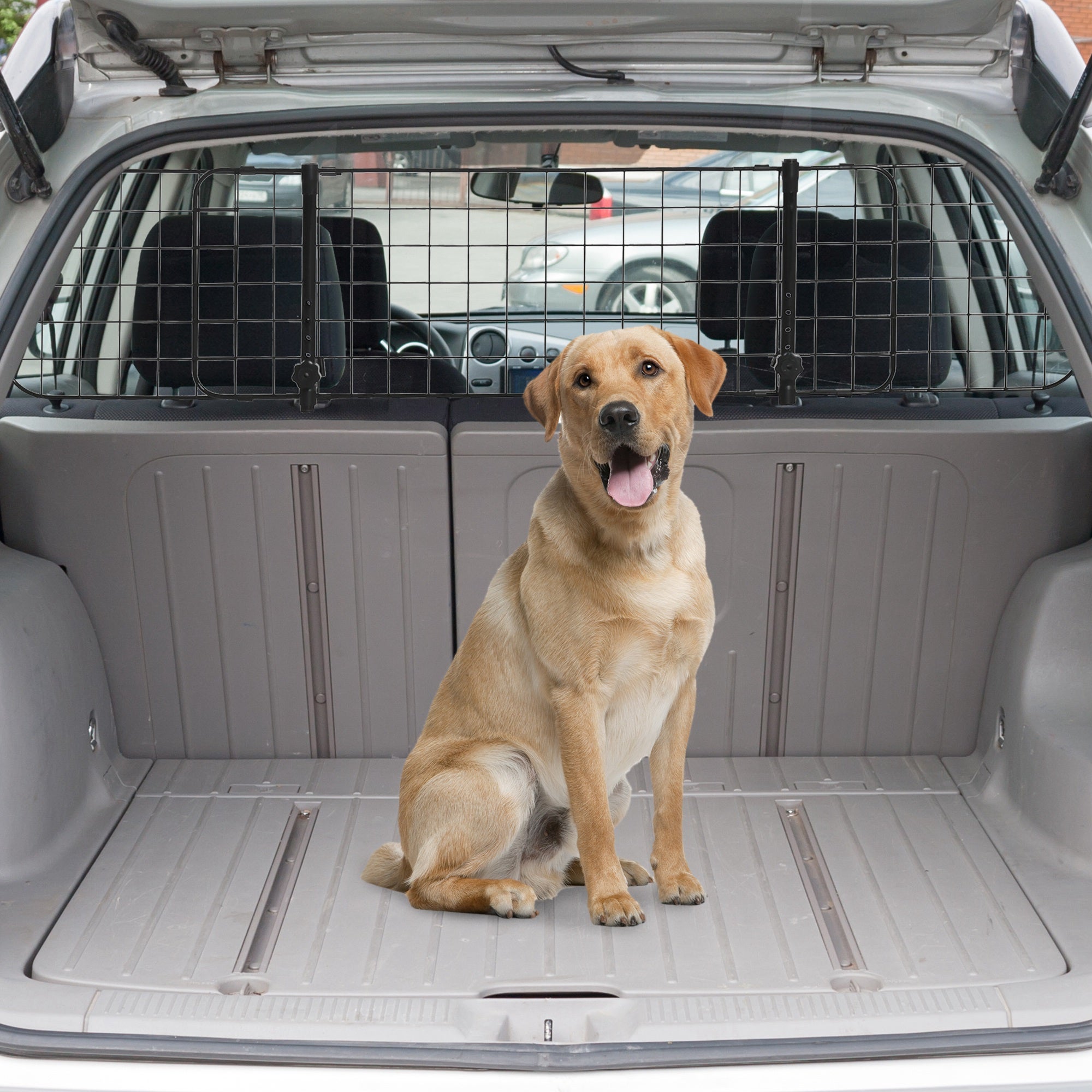 Grille de séparation voiture universelle pour chien, barrière ...