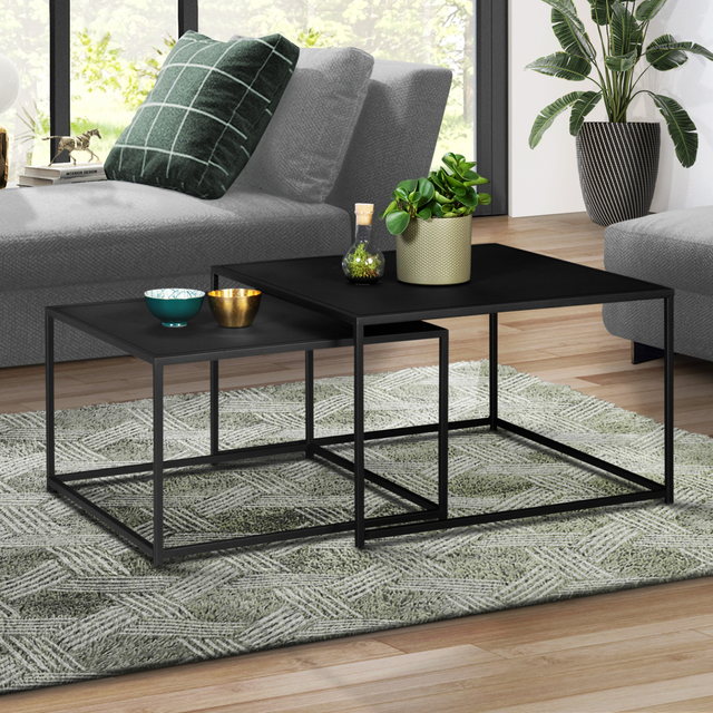 Table basse metal noir au meilleur prix | Leroy Merlin