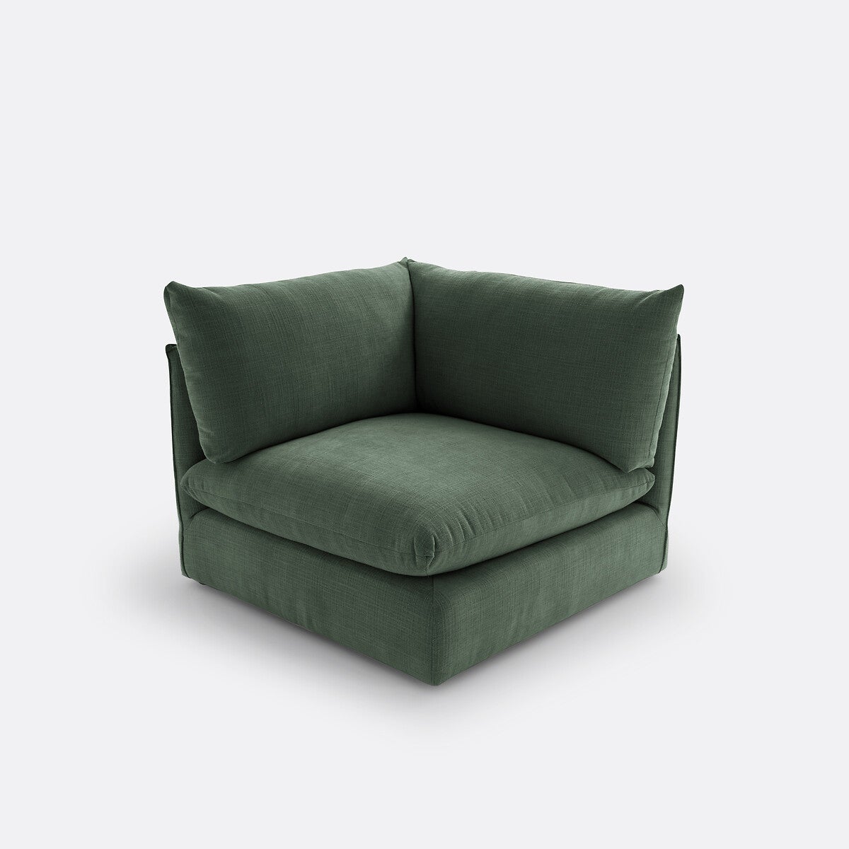 Angle modulable, polyester mélangé, Malo - Vert - angle réversible ...