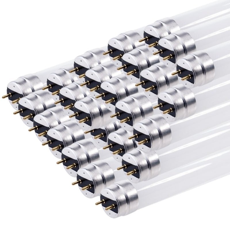 Tube Néon LED T8 60cm 9W Haut rendement (Pack de 25) - Blanc Chaud ...
