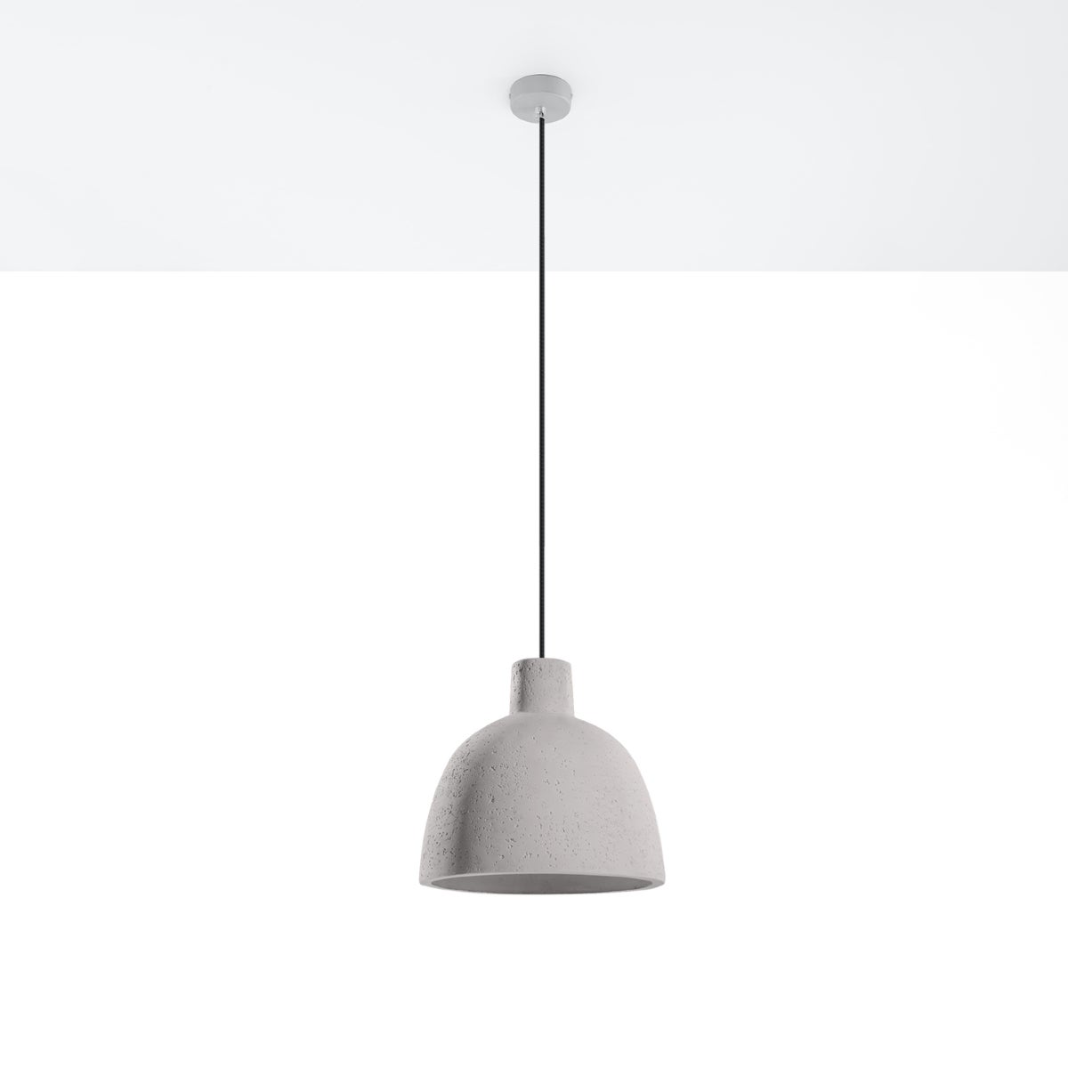 Lámpara colgante SOLYMA LED con bombilla 4000K - 28x28x128cm Sollux ...
