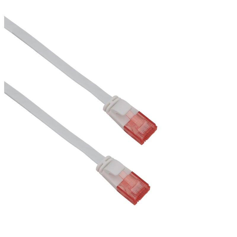 Helos c ble r seau ultra fin u/utp cat 6 blanc 10,0m | Leroy Merlin