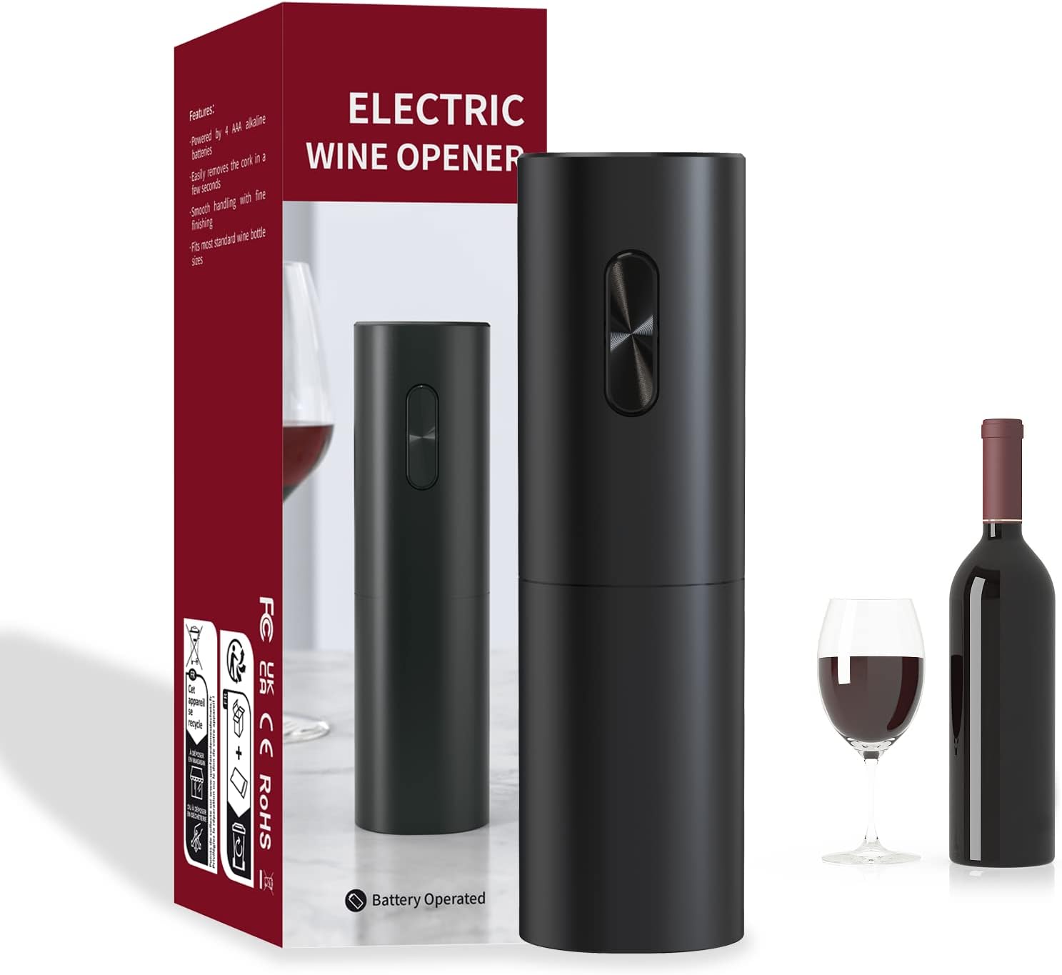 Tire bouchon electrique ouvre bouteille de vin professionnel tire bouchon screwpull tire bouchon ...