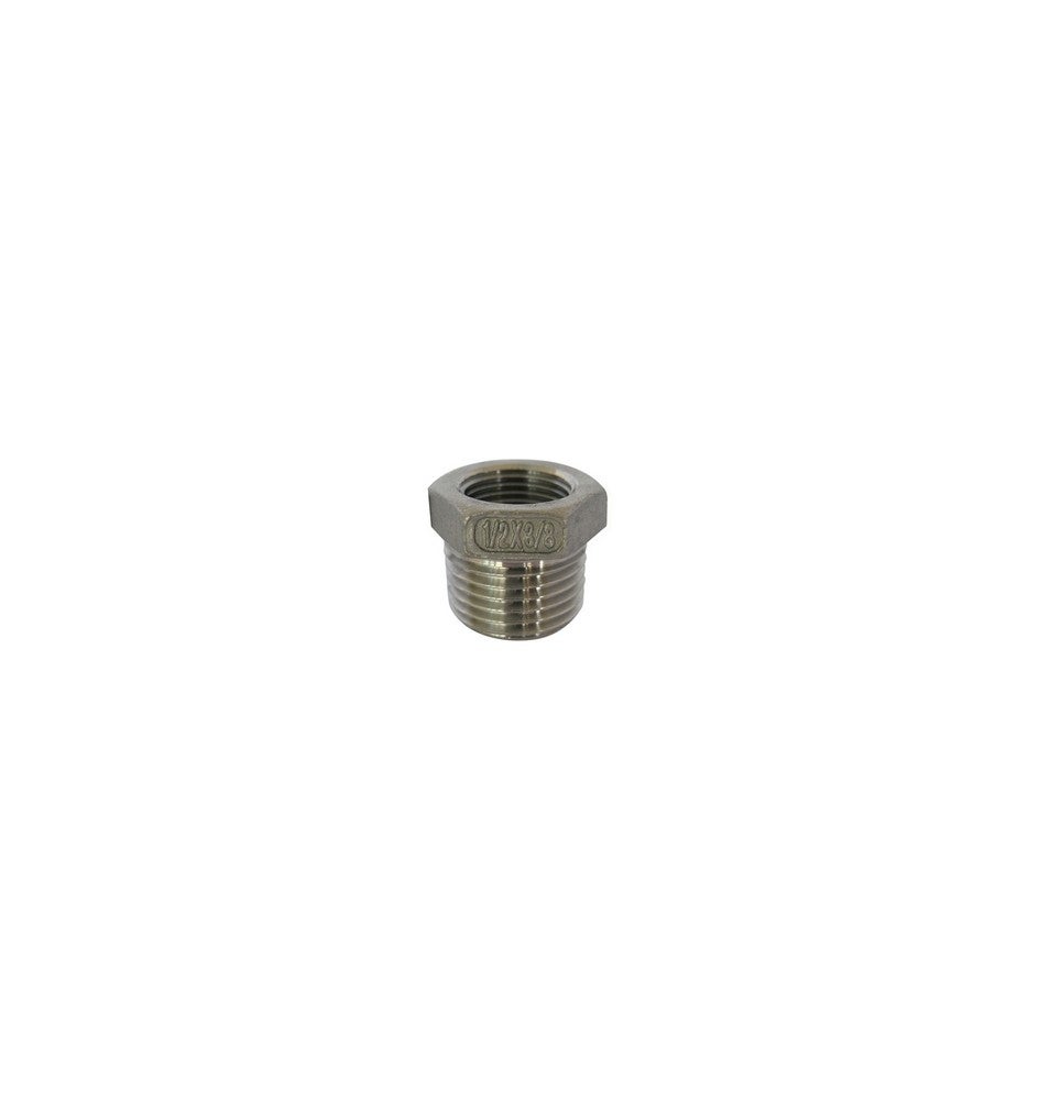 REDUCCIÓN MF ACERO INOXIDABLE 1/2" x 3/8" | Leroy Merlin