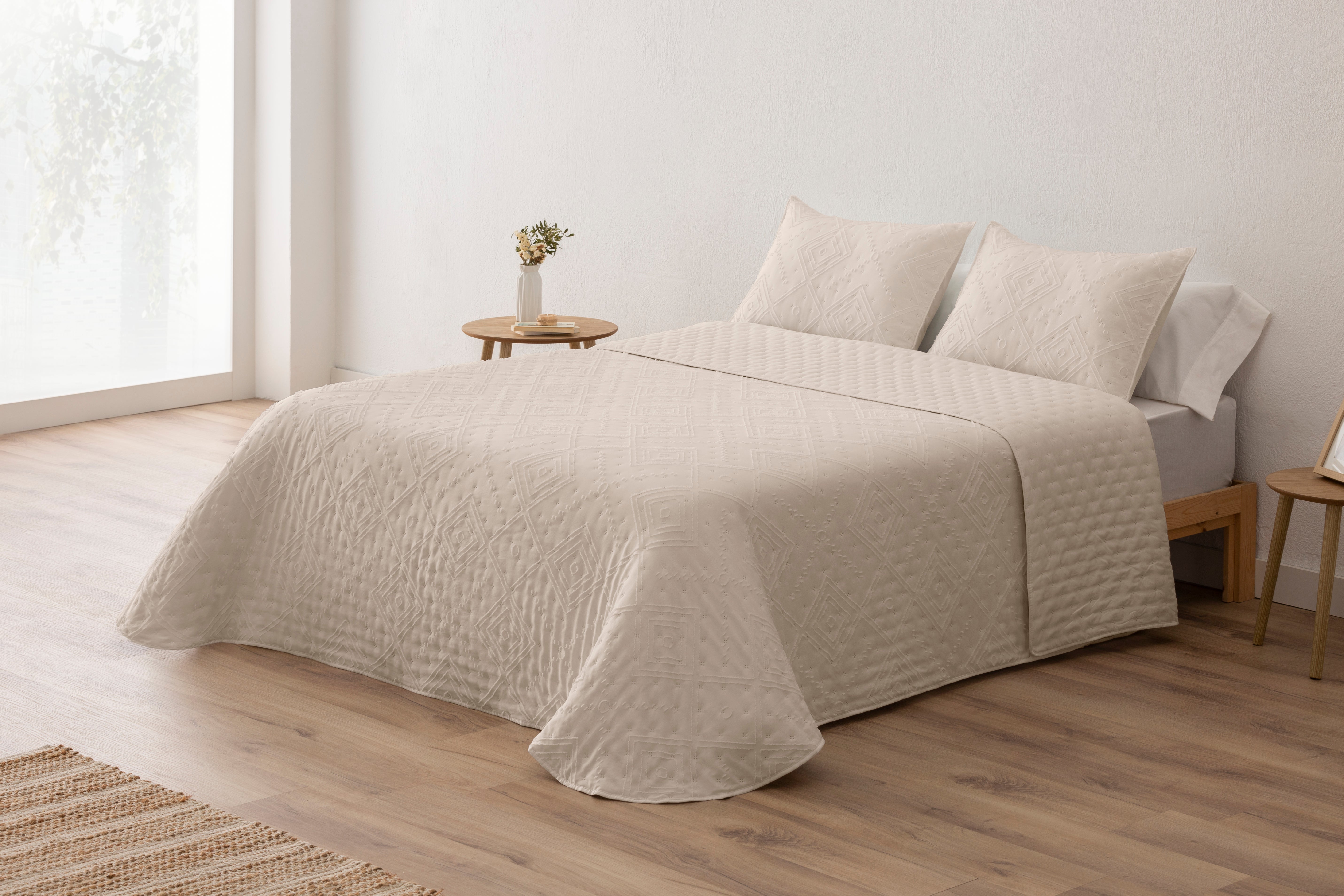 Colcha Lisa Suave Platinium Pilar Lino. Colcha Cama 150 cm - 250X270 cm ...