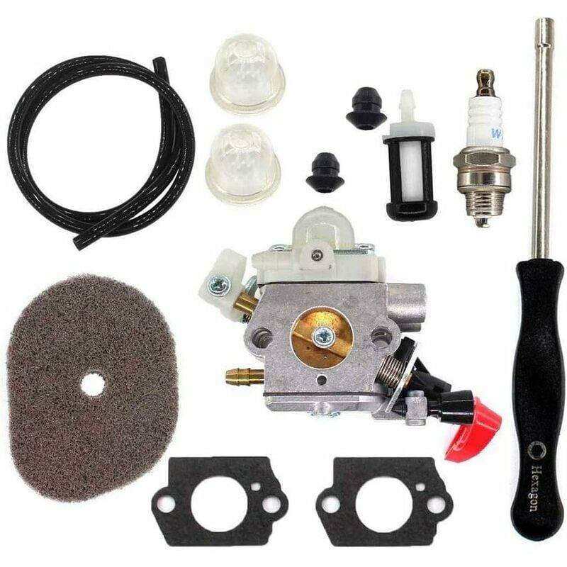 Carburateur avec filtre à air et clé spéciale pour Stihl FS40 FS50 FS56 ...