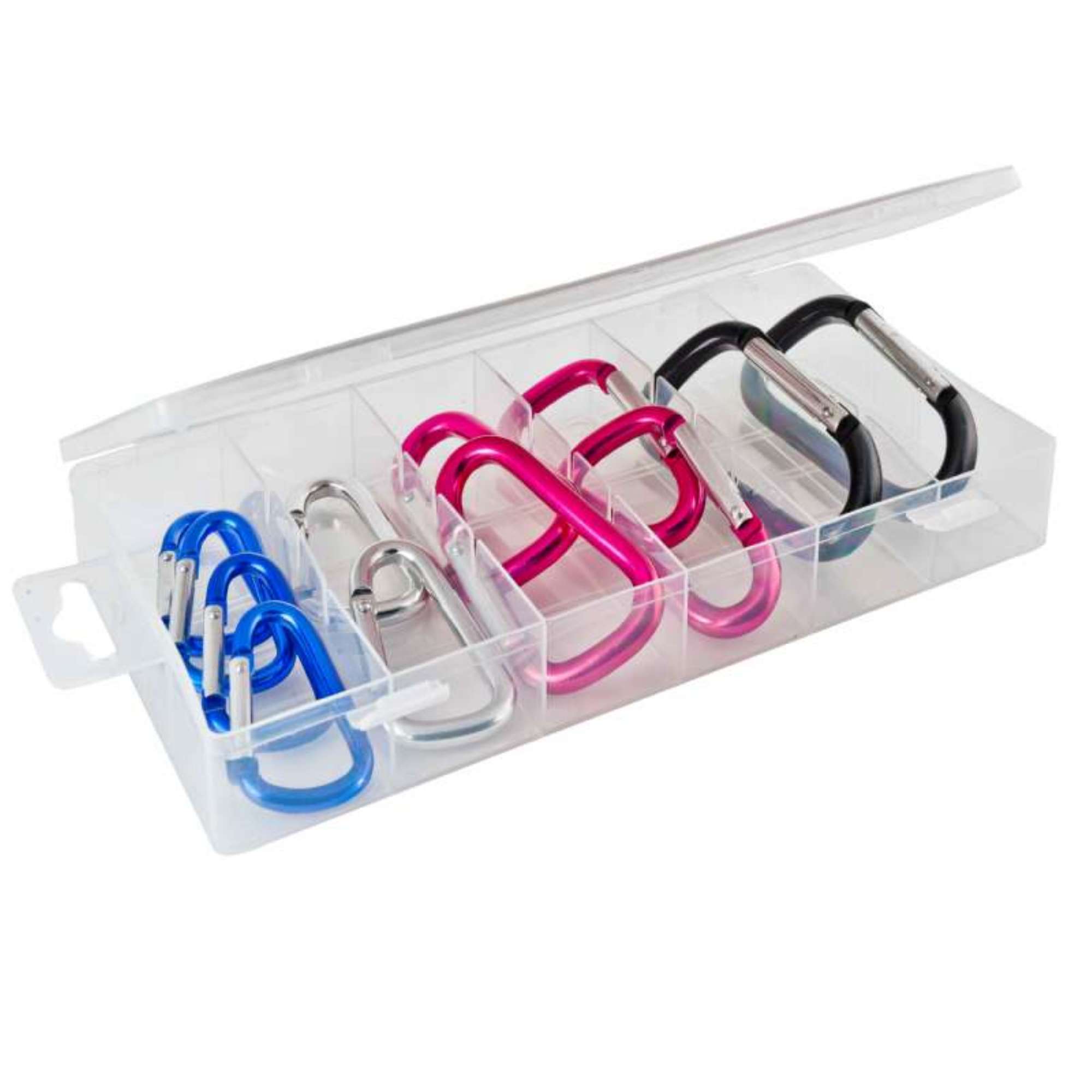 Toolland ASSORTIMENTO SNAP D-RING IN ALLUMINIO - 12 pz | Leroy Merlin