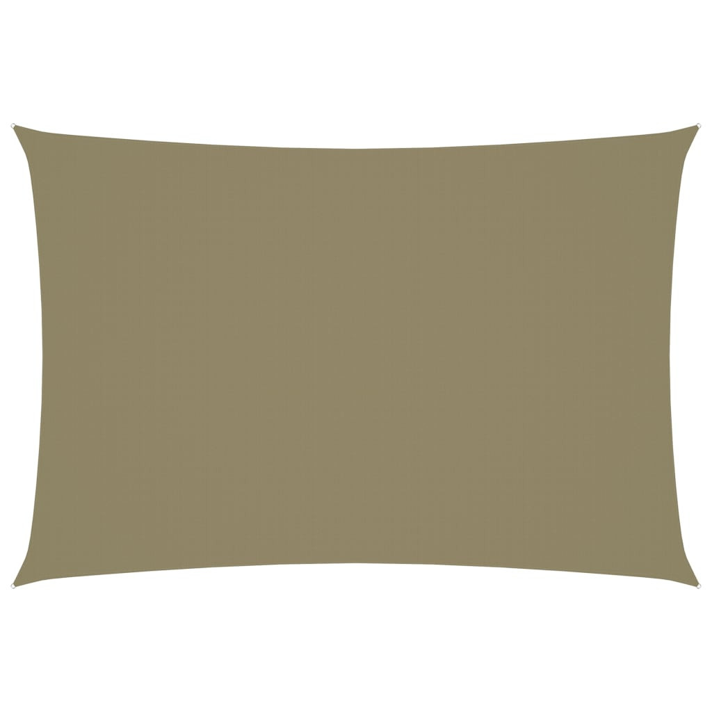 Toldo de vela rectangular tela oxford beige 3x5 m | Leroy Merlin