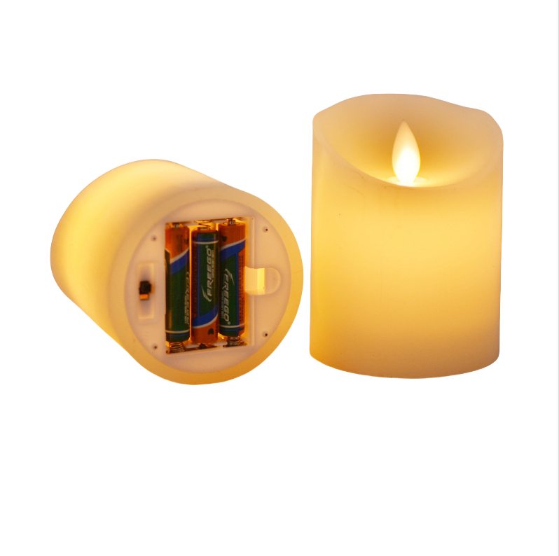 LED Candle Light, Flameless Candles with Realistic Flicker, Battery ...