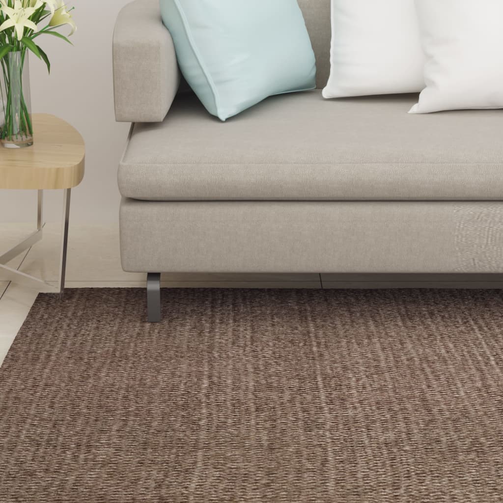 Tapis Sisal l 66x250 cm Marron | Leroy Merlin