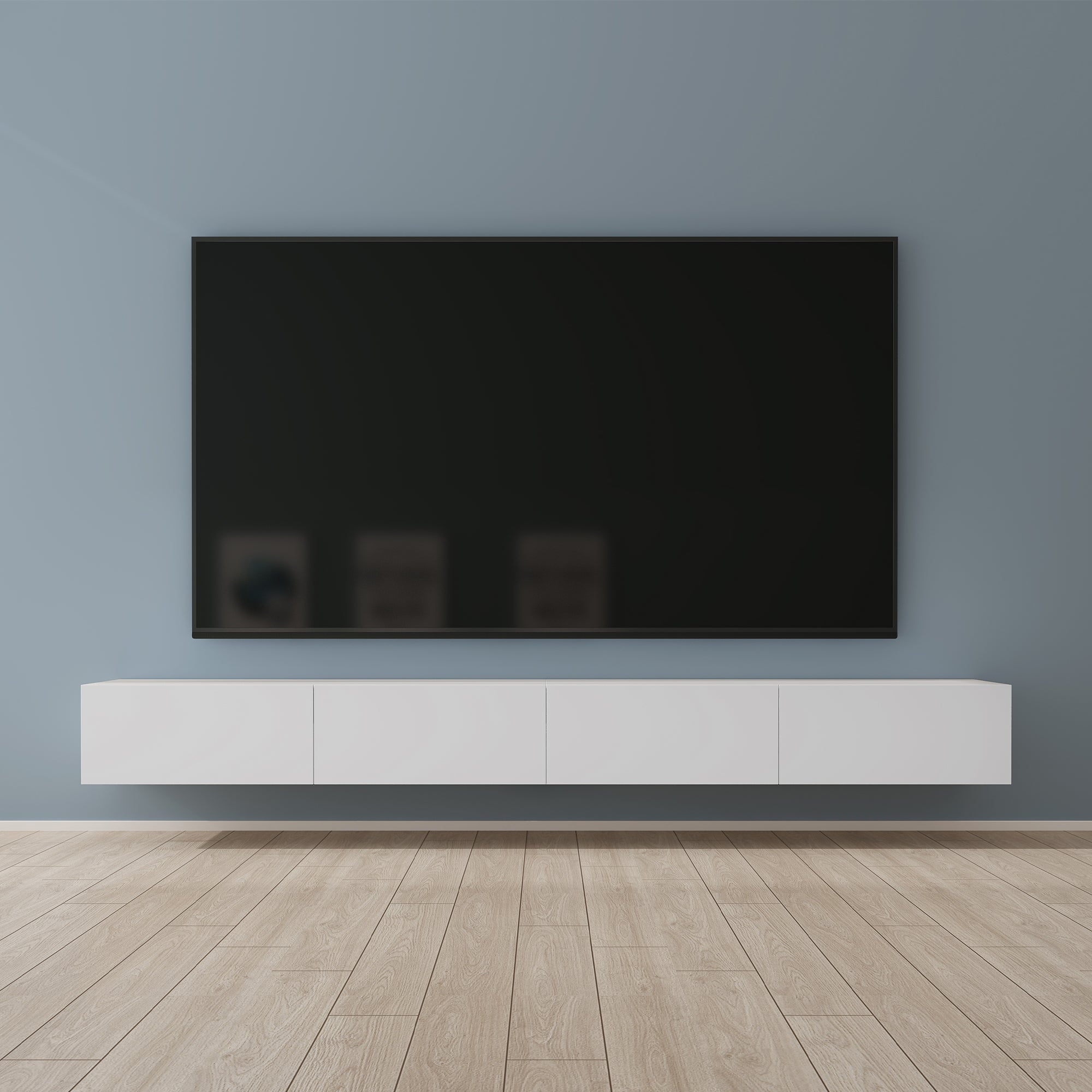 Mai & Mai Meuble TV Suspendue Armoire avec Soft-Close Table TV pour le ...