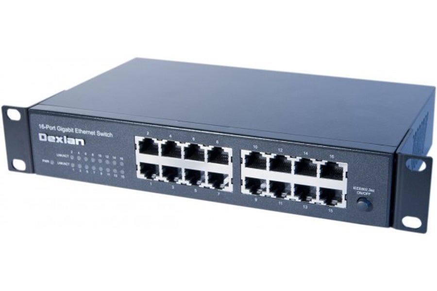 DEXLAN Switch rj45 giga 16 ports dex-891016 | Leroy Merlin