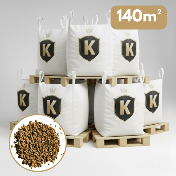 Gravier jaune concassé 6/10 mm – Pack 7 Big Bag +/- 1,5T – 140 m² ...