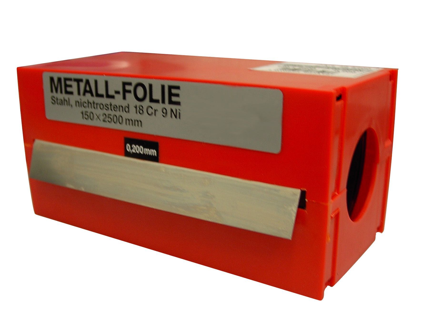 Rollo fleje calibrado 2.5 m x 150 mm inox (espesor 0,01 mm) Vogel ...