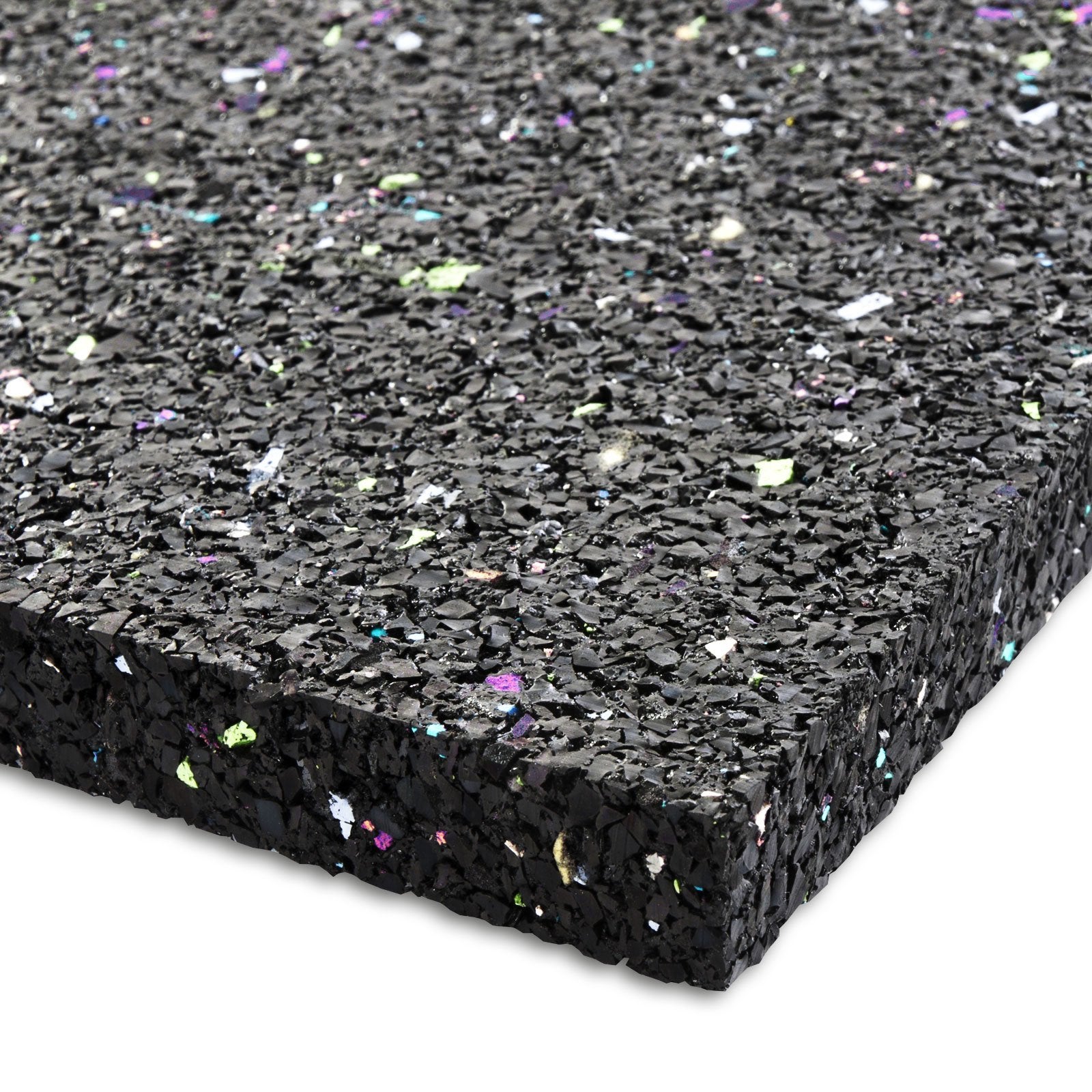Tapis de Protection Antivibration en Caoutchouc Recyclé pour Sols, Ép ...