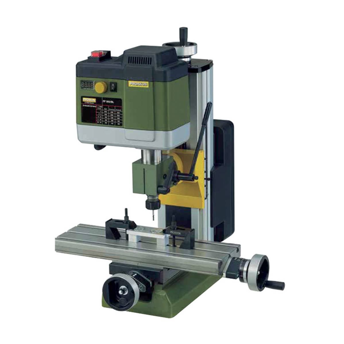 Fraiseuse FF500/BL - Colonne 120 x 100 x 430mm. - Table 400 - Proxxon ...