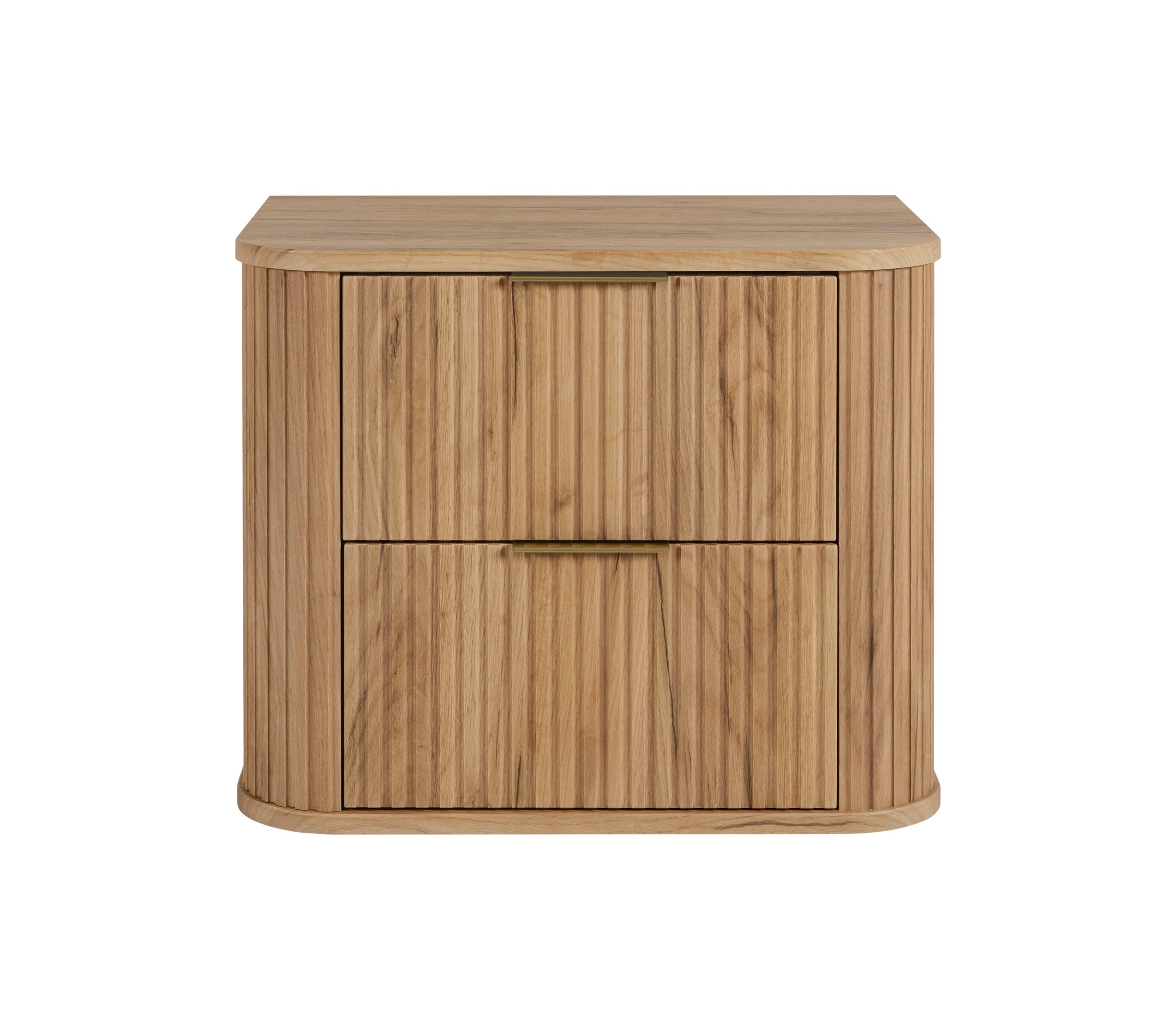 Meuble de salle de bain, Chêne Craft, poignée dorée, 41,5 x 60 x 51,7 ...