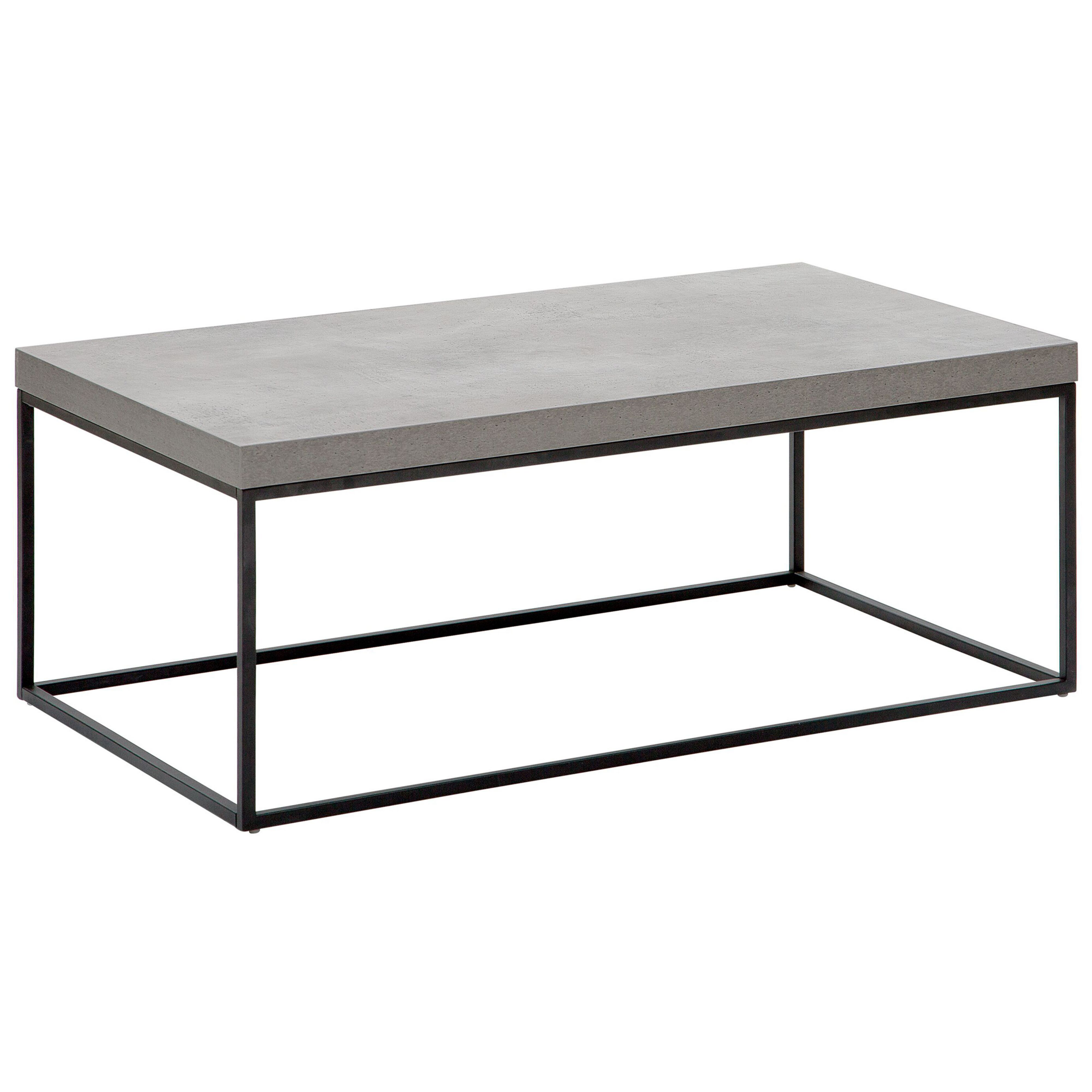 Table basse DELANO Effet béton gris | Leroy Merlin