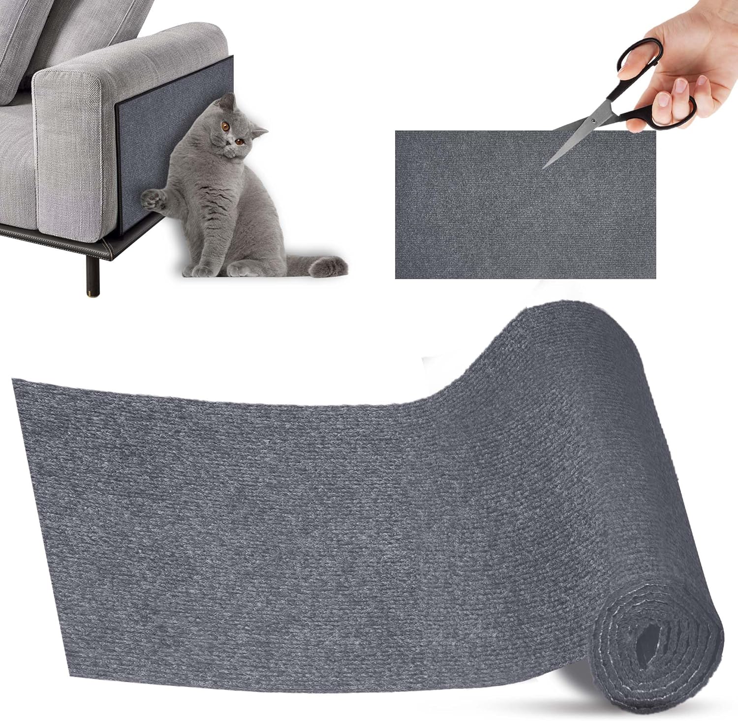 Griffoir Chat Canapé, Protection canape Chat Tapis, Griffoir pour ...