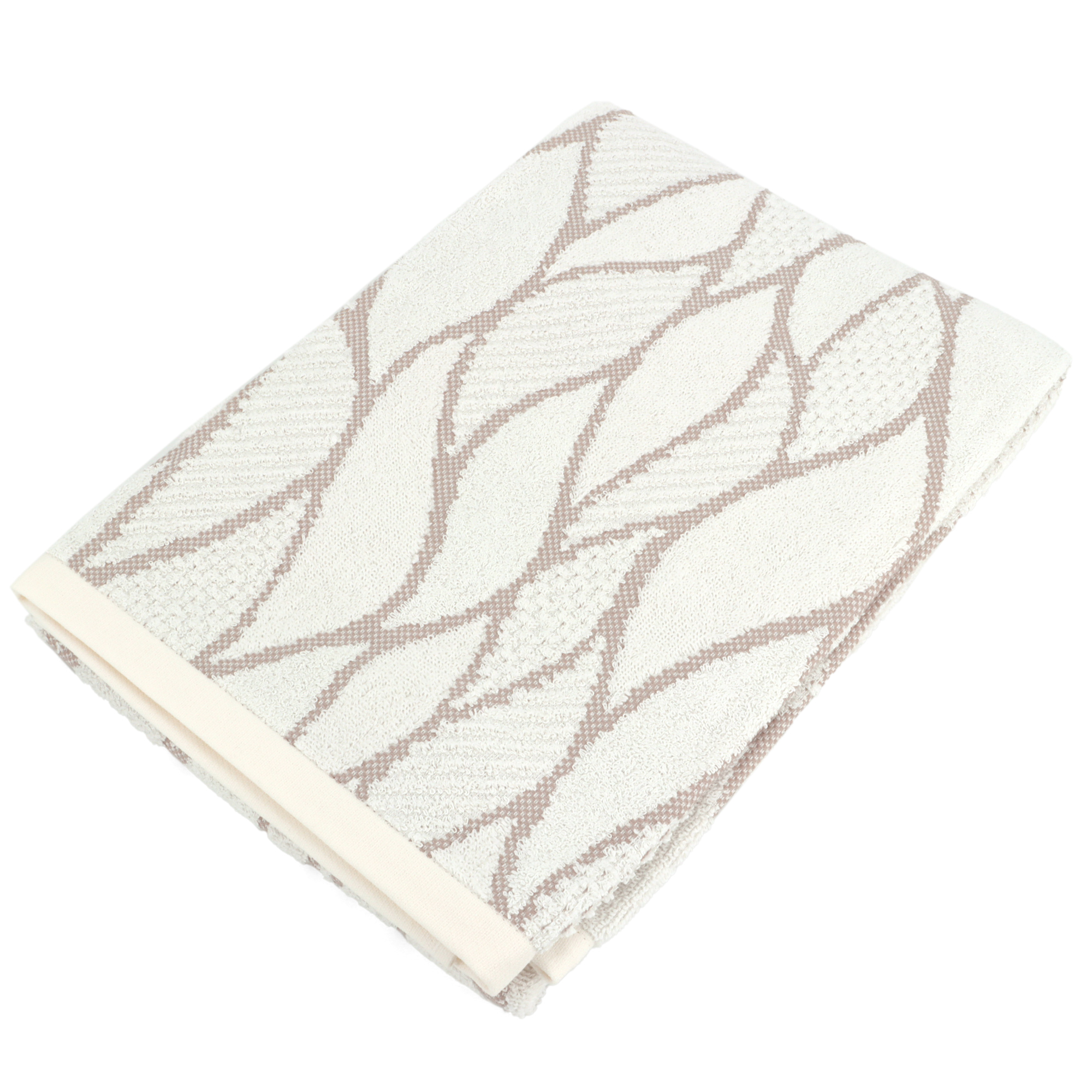 Drap de douche 70x140 cm BAMBOO LINE rose | Leroy Merlin