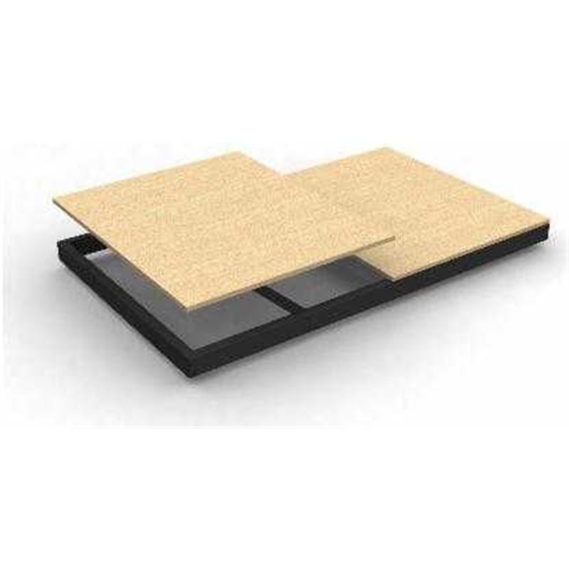 Bandeja SIMONFORTE EA 2404 CHIPBOARD ANTRACITA - 8425437100383 - Simon Rack | Leroy Merlin
