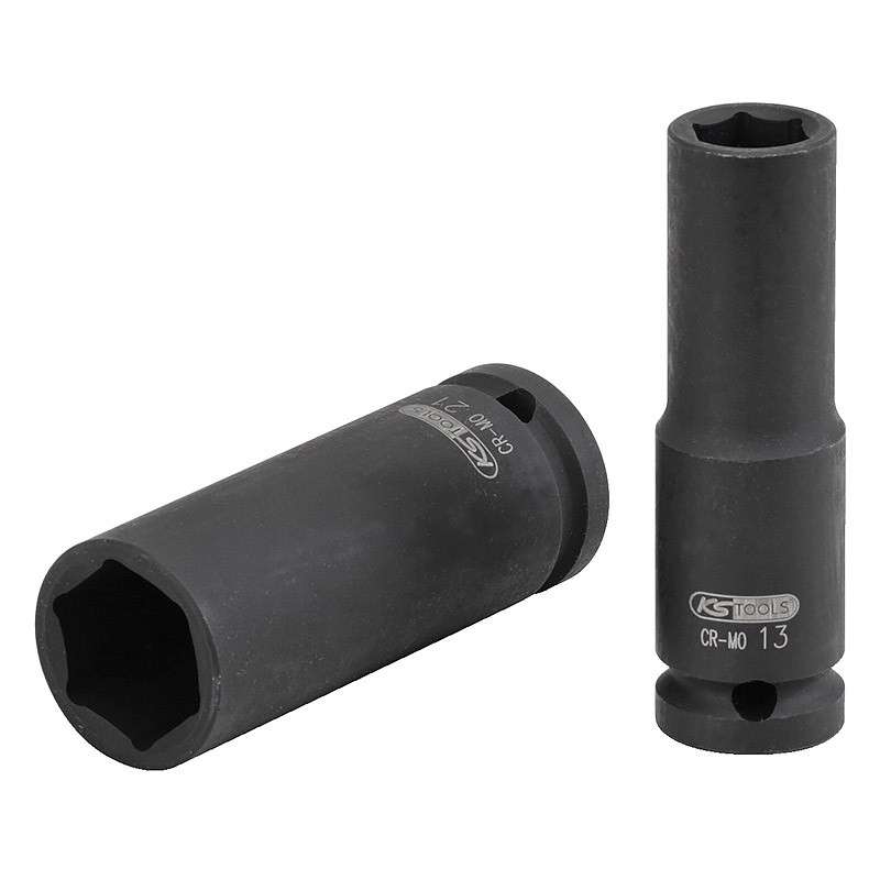 Douilles à chocs 6 pans 1/2, longues KS Tools | Leroy Merlin