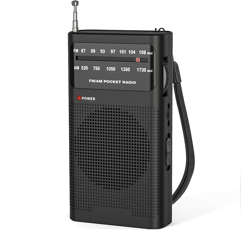 Radio Portable, AM(MW)/FM Radio a Pile, Transistor Radio de Poche avec ...
