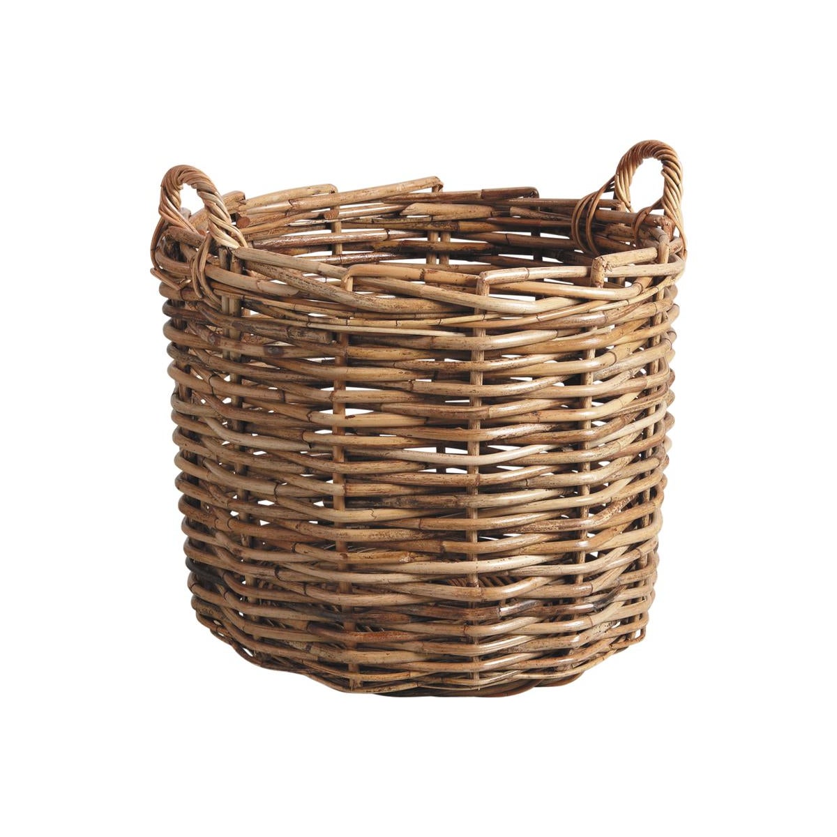 Maxi cache pot tressé en rotin poelet Taille 1 Aubry Gaspard | Leroy Merlin