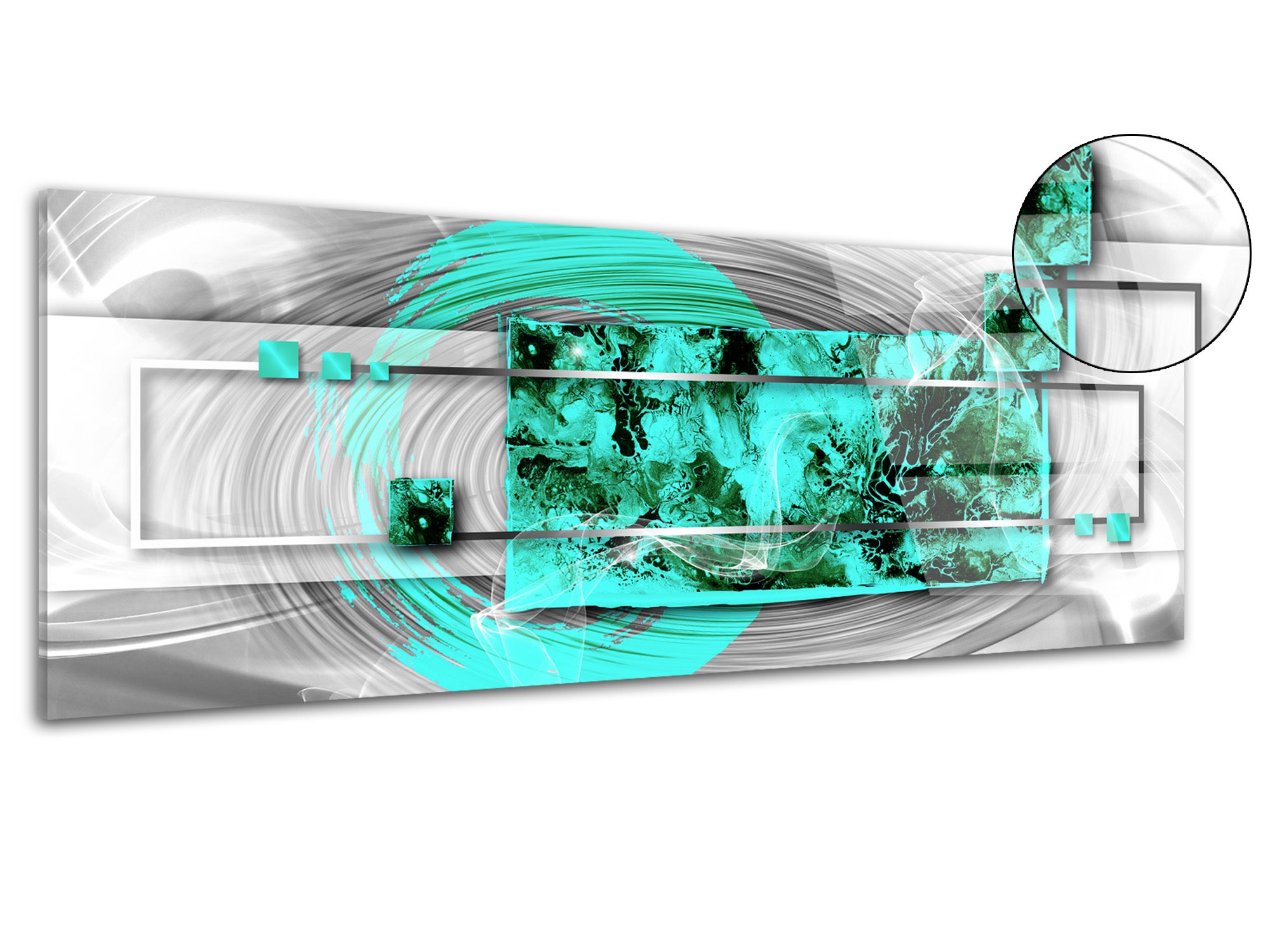Tableau plexiglas panoramique VOLUPTÉ | Leroy Merlin