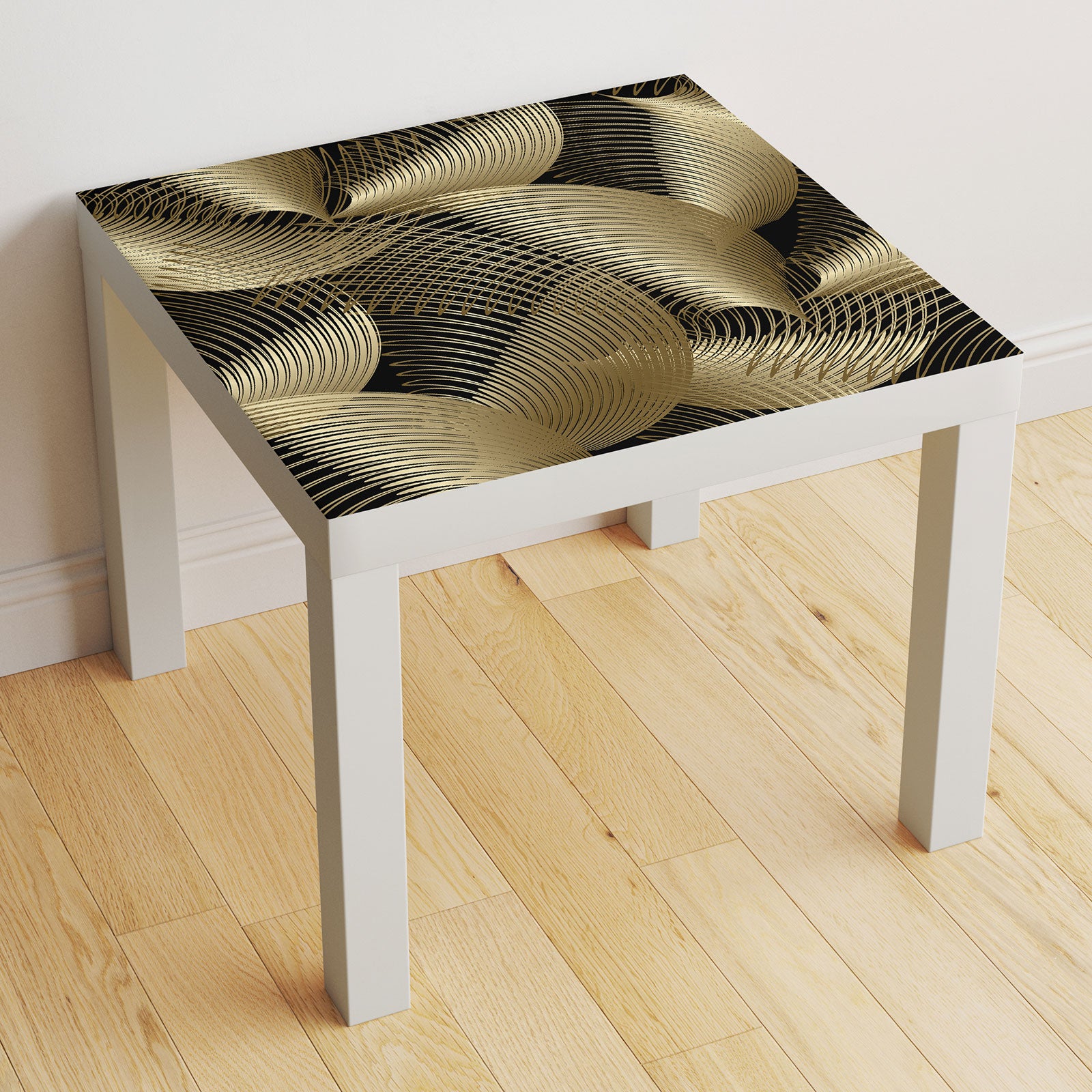 Stickers Table - Design - Adhésif BRILLANT - 90x90 cm | Leroy Merlin