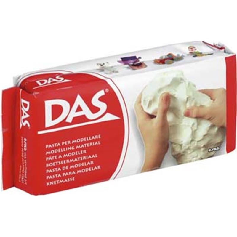DAS 1kg pasta per modellare FILA creare scuola bambini lavoro Bianco ...