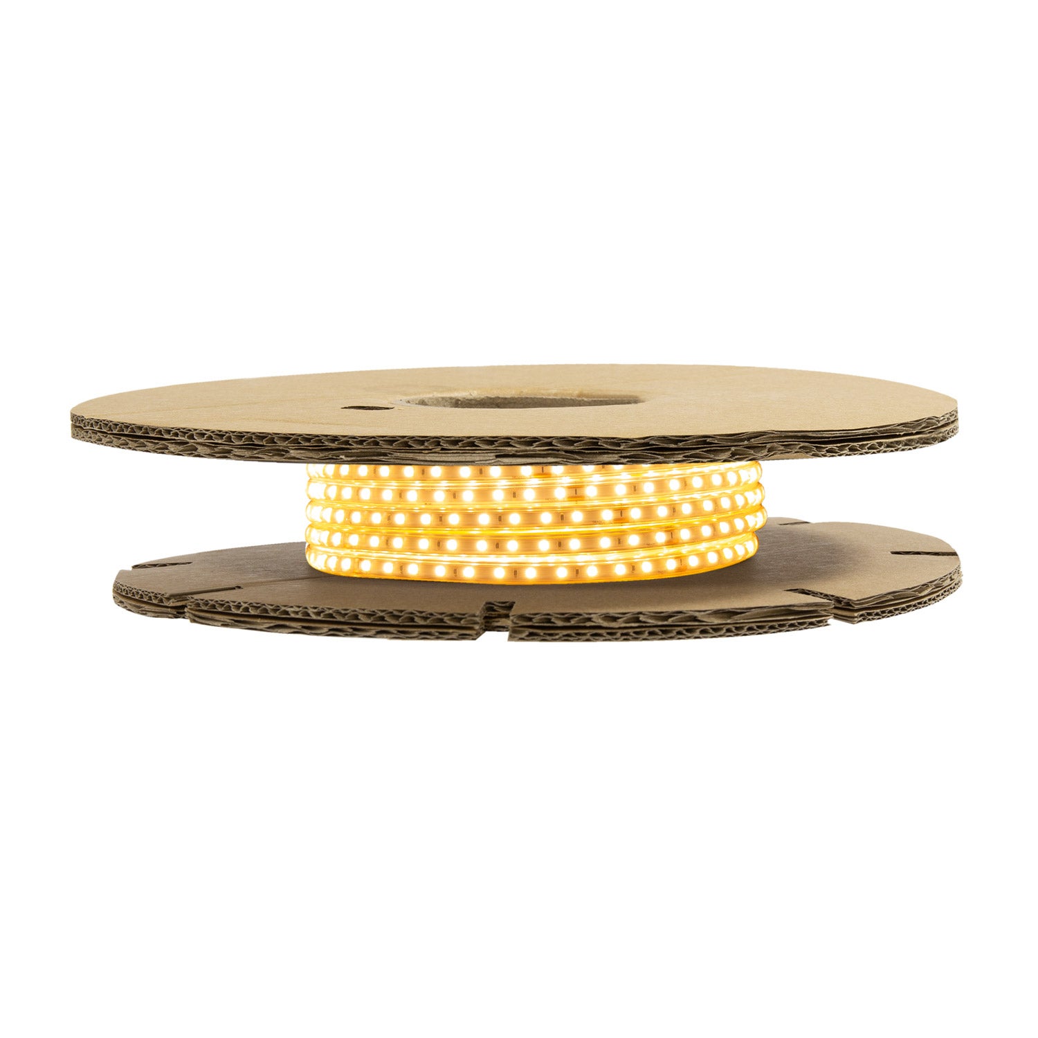 Ledkia Tira LED Regulable 220V SMD Autorrectificada 120 LED/m BOBINA ...