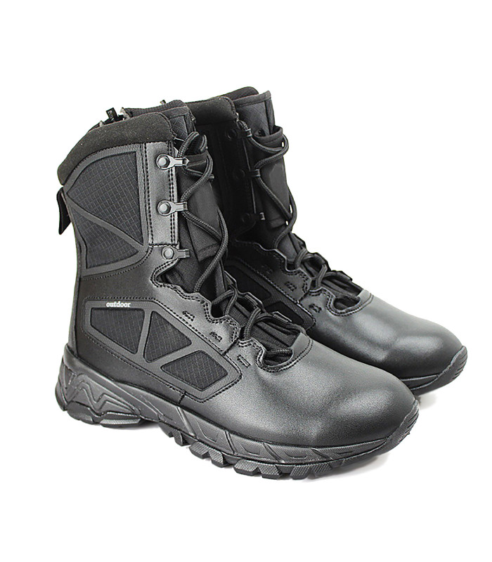 SNAKE MEMBRANE - Bota Policial 8" Ultra Ligera | Cremallera YKK | Suela ...