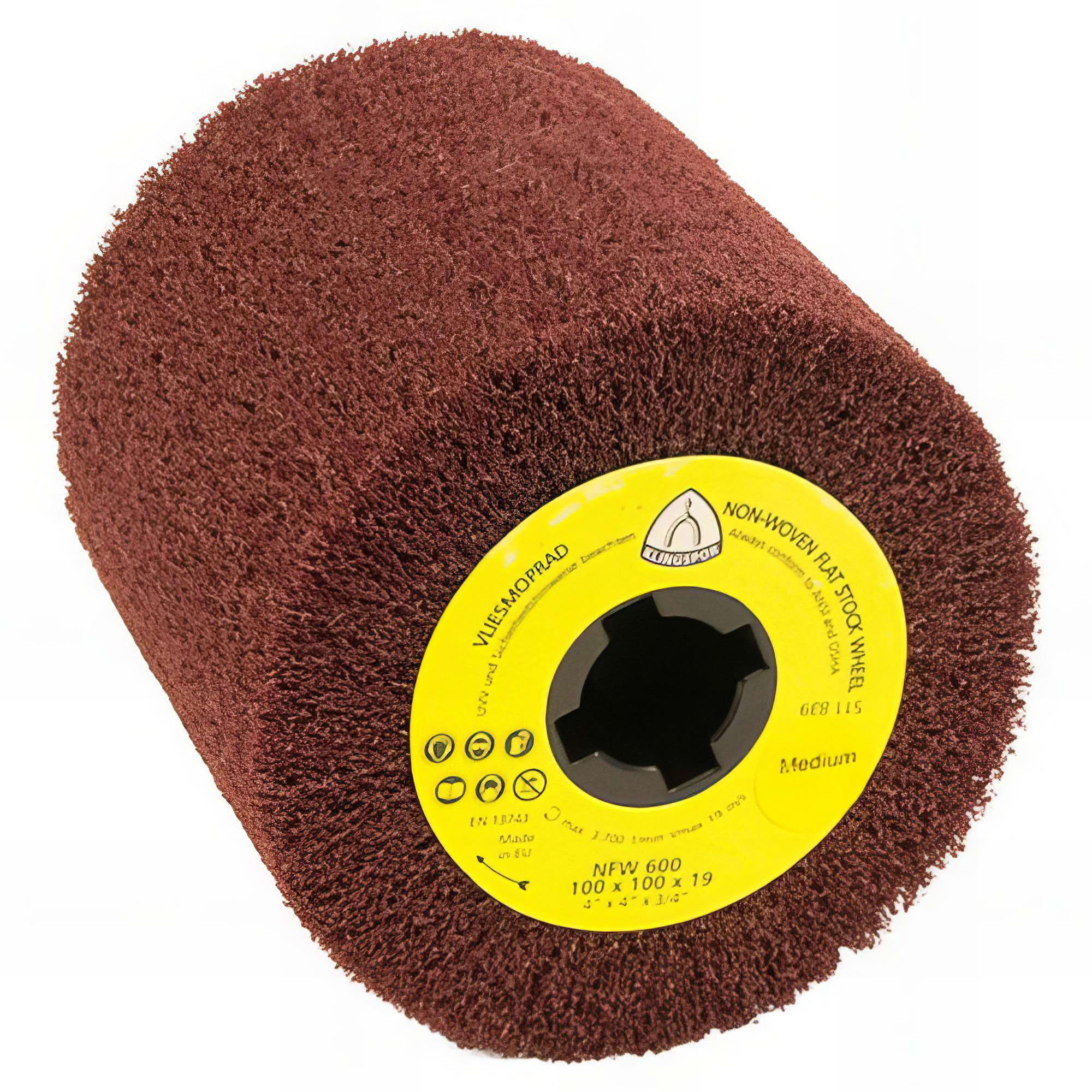 Roue à lamelles texture corindon NFW 600 D. 110 x 100 x 19 mm Gr ...