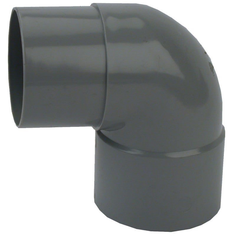 Coude PVC Mâle Femelle 87°30 D100 WAVIN 3026036 | Leroy Merlin