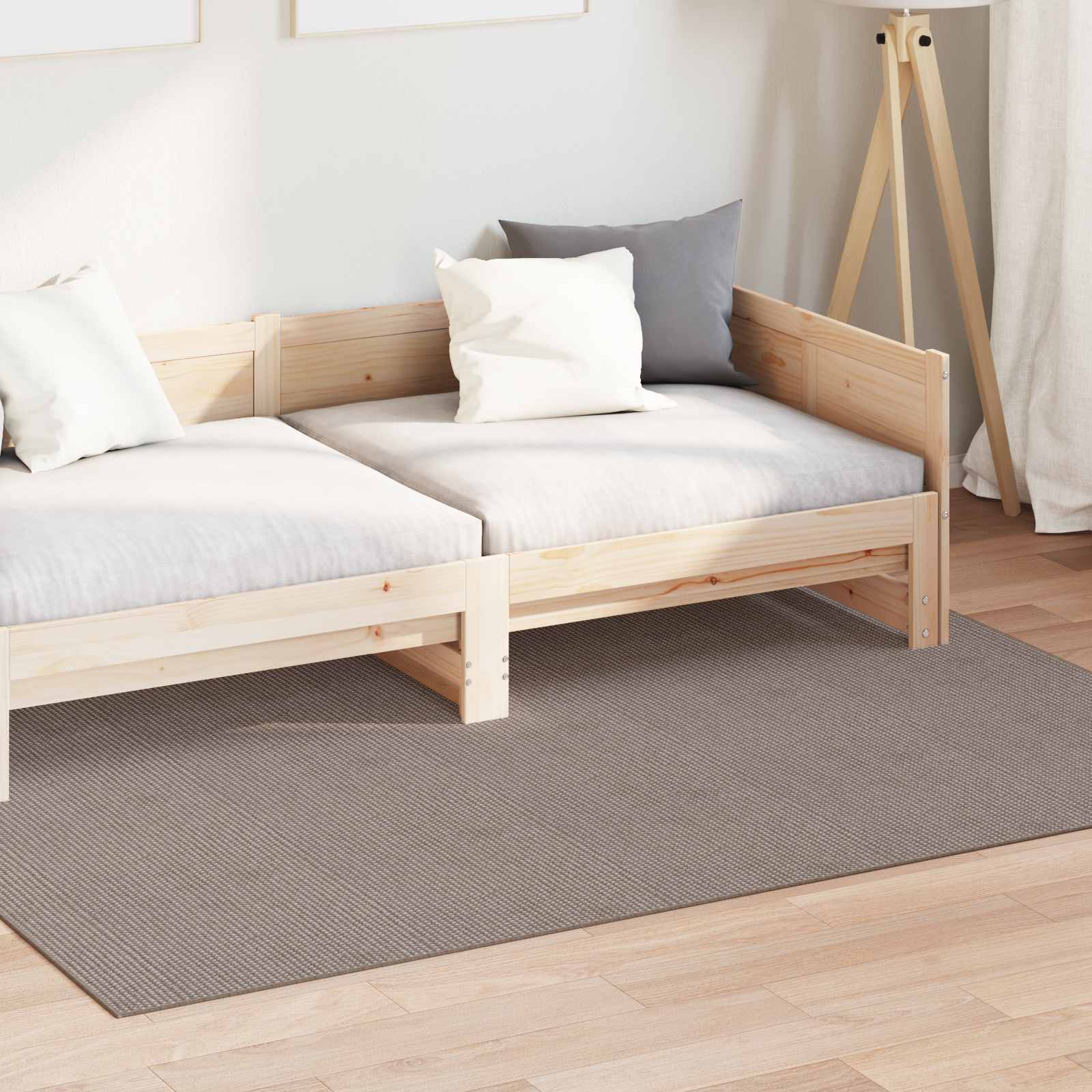 Alfombra rectangular LUGO, color topo, 230 x 160 cm | Leroy Merlin