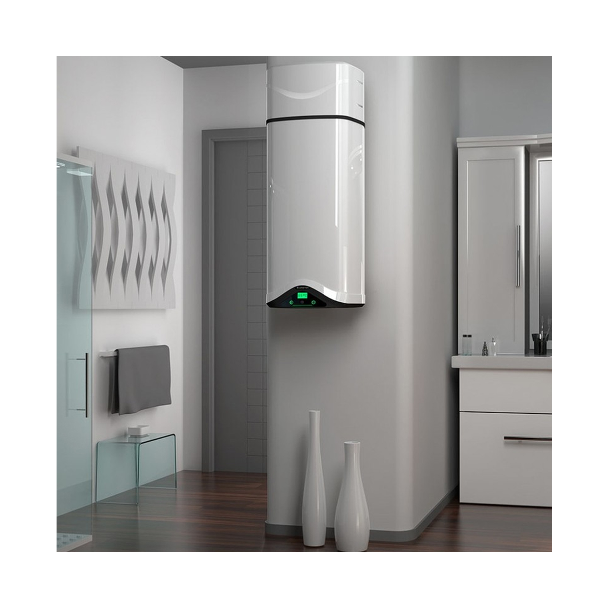 Scaldabagno Boiler a Pompa di Calore ARISTON Nuos Evo Classe A+ 150 ...