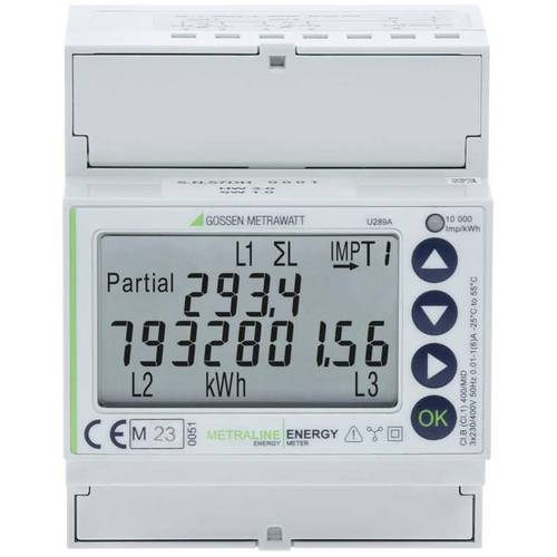 Gossen Metrawatt U289F METRALINE ENERGY Compteur dénergie triphasé ...
