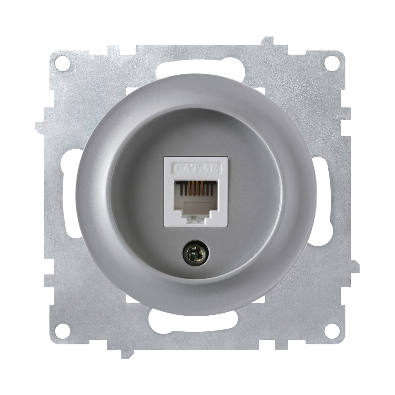 Prise réseau RJ45, prise réseau 1xRJ45, CAT5e, encastrée, sans cadre ...