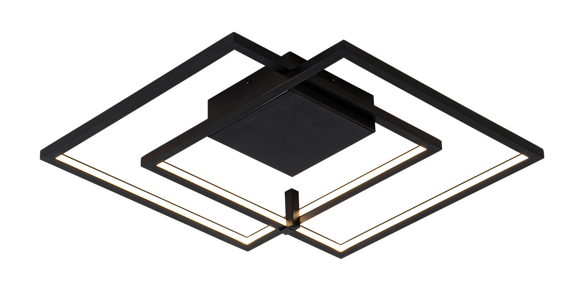 NORI LED 42W 3000K noir 540x480x60 variable | Leroy Merlin