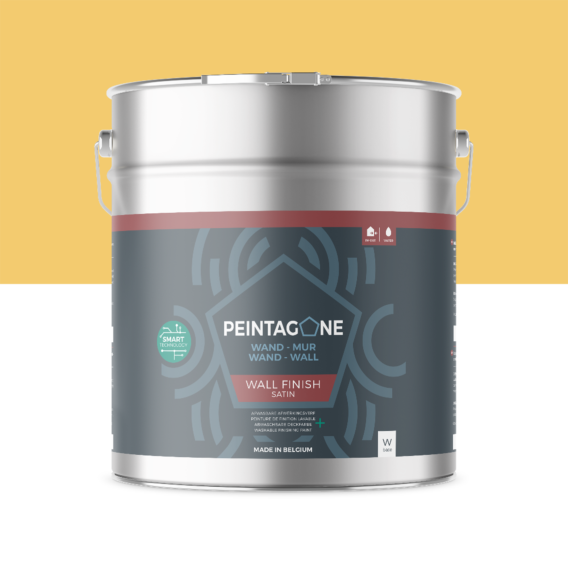 Peinture de finition ultralessivable pour murs int. & ext. - Wall ...