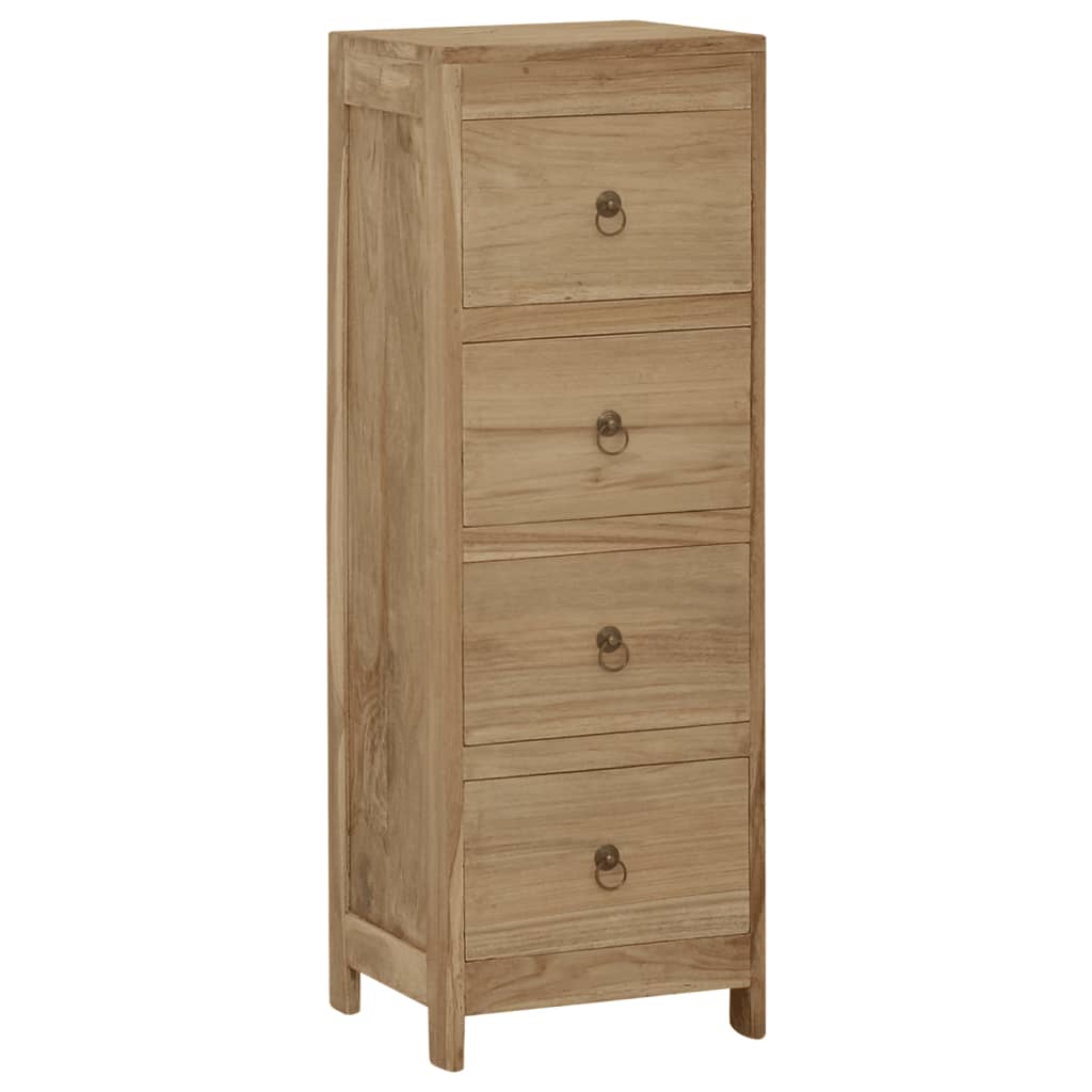 Commode 30x30x90 cm Bois massif de teck | Leroy Merlin