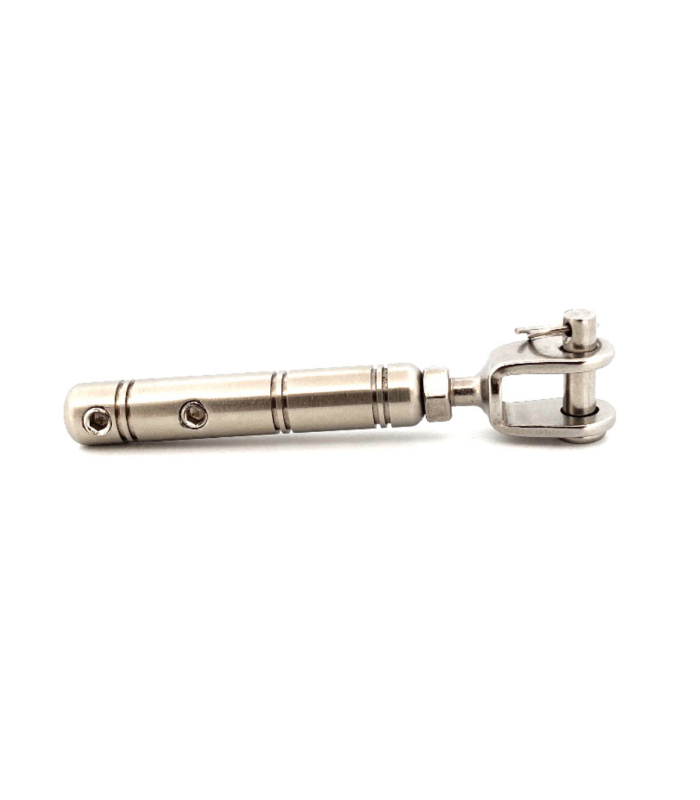 Tendeur chape inox - droit câble de 3 à 4 mm pour garde corps ...