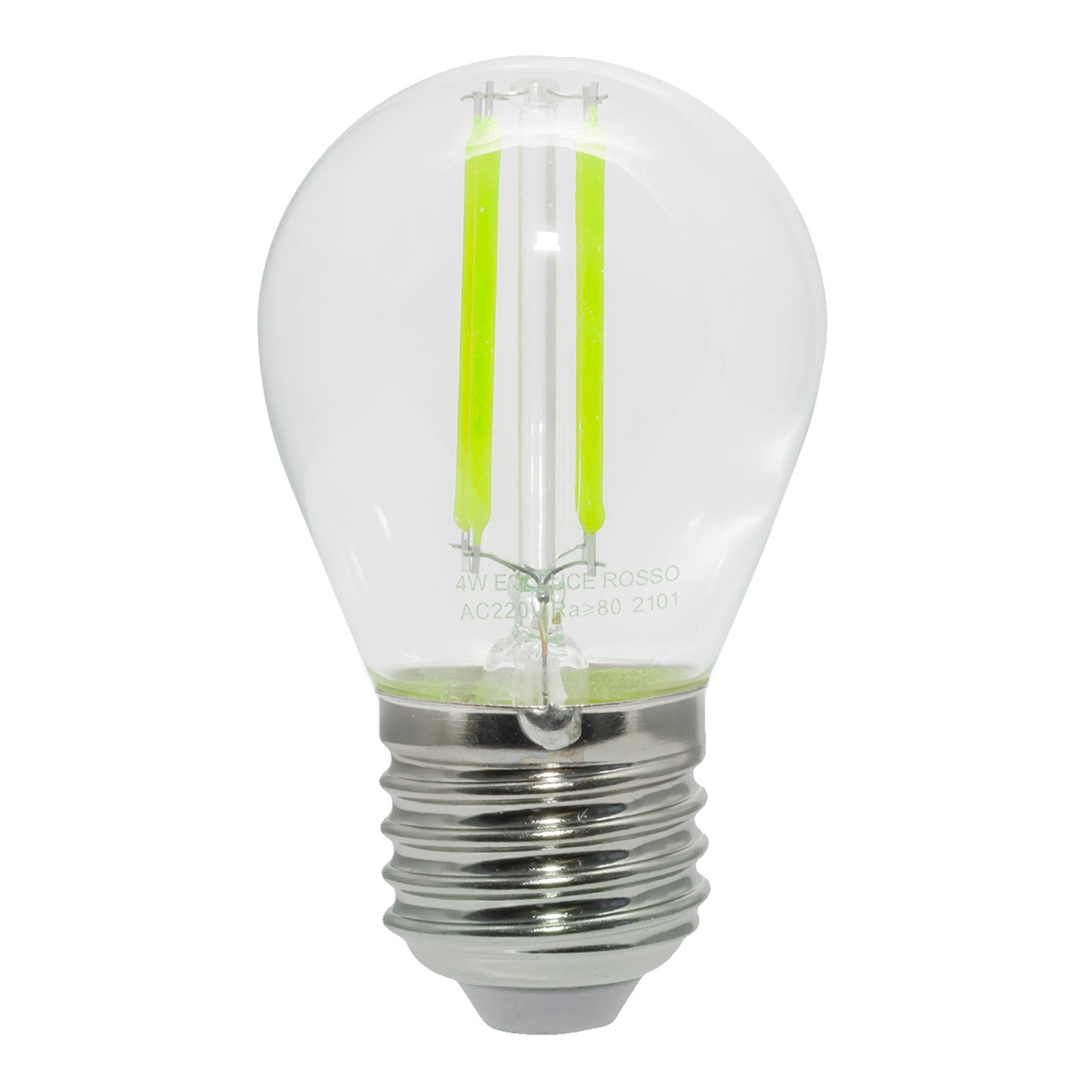 Ampoule à fil LED en verre 4W lumière décorative colorée 360 degrés E27 ...