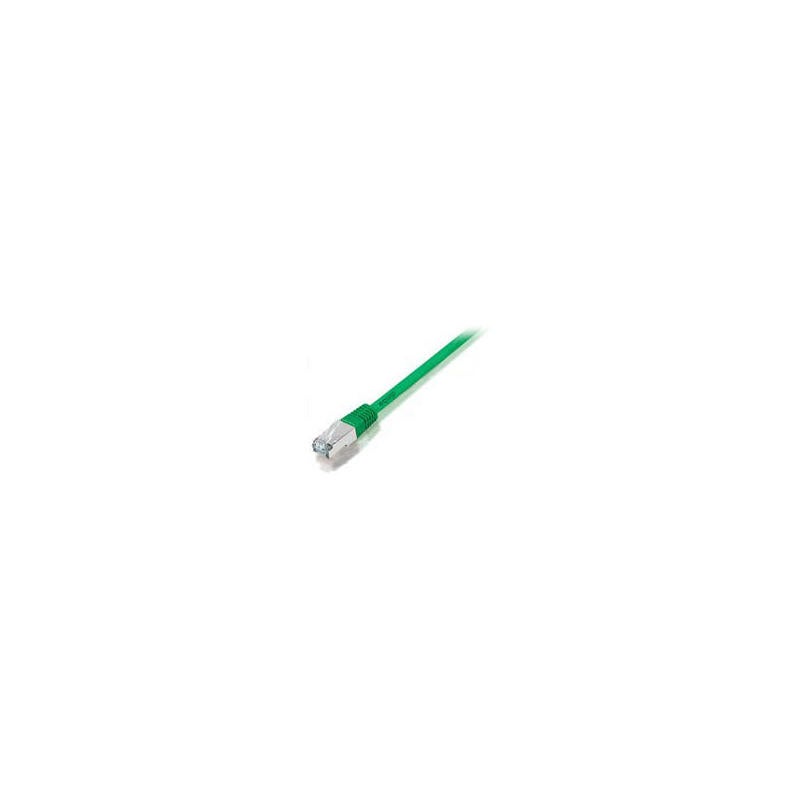 Equiper c ble r seau cat5e sf/utp 2xrj45 3,00m vert polybeutel | Leroy Merlin