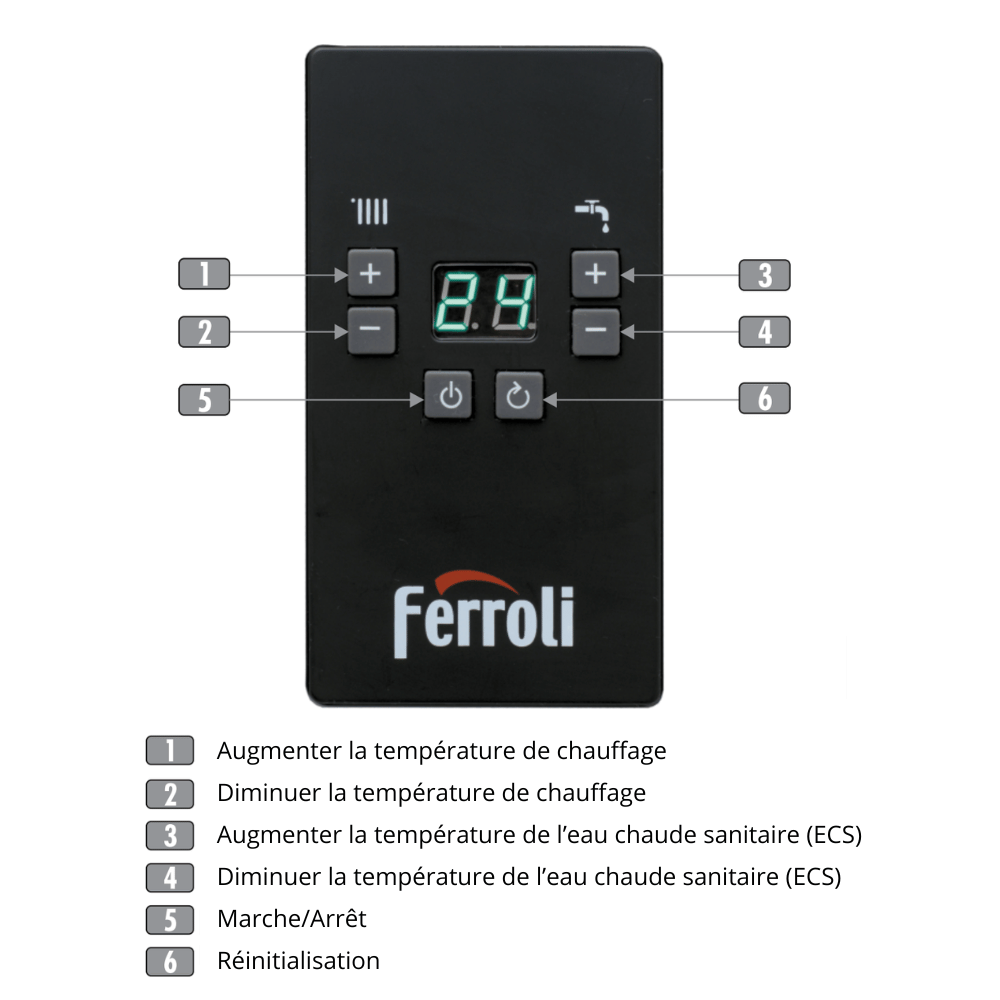 Chaudière électrique Tor Ferroli 12 kW | Leroy Merlin
