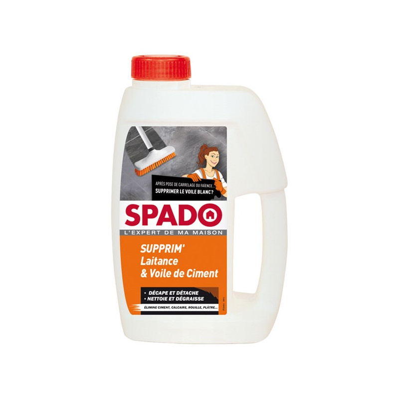SPADO SUPPRIM LAITANCE 1L SPADO - 823001 | Leroy Merlin