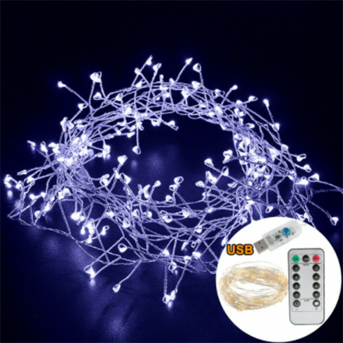 Guirlande lumineuse extérieure étanche LED Firecracker Fairy Light 8 ...