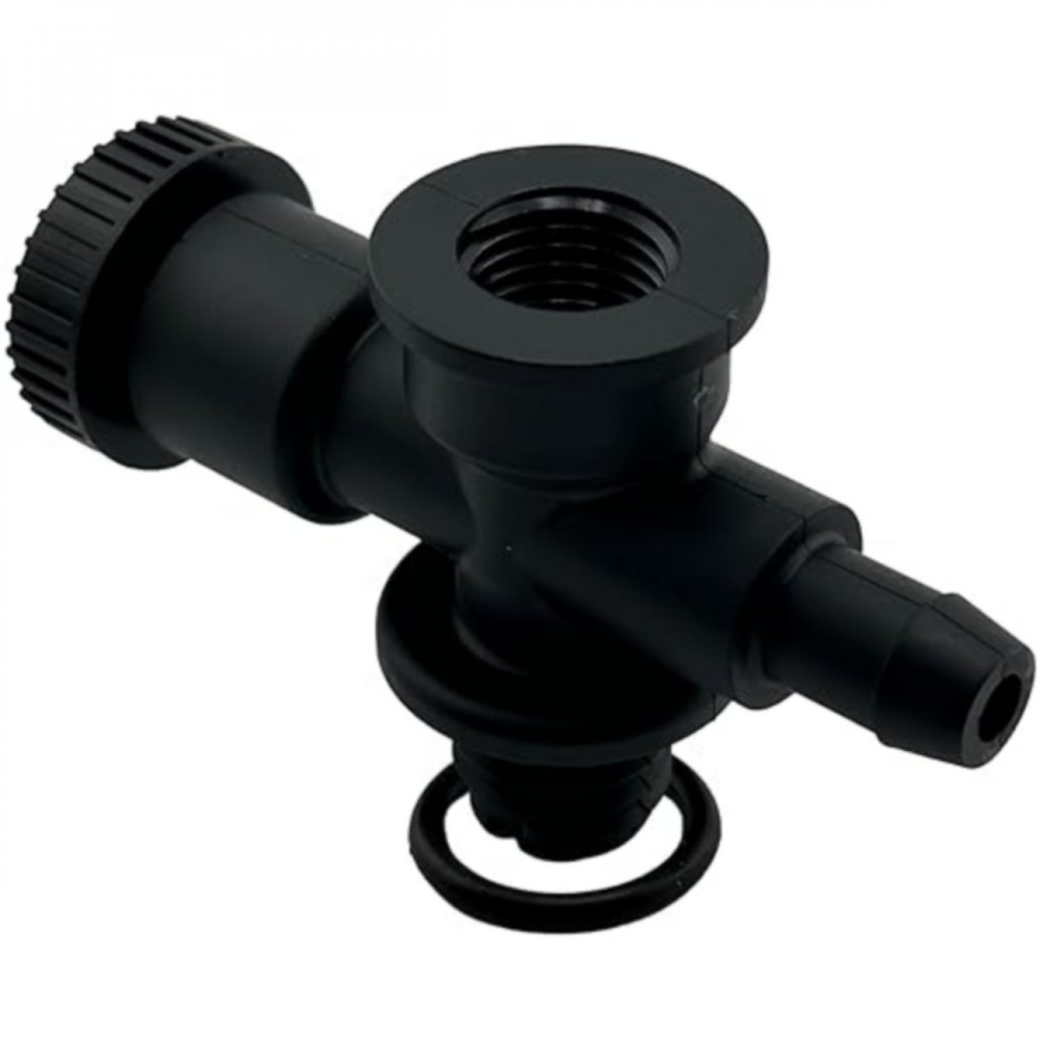 Purgeur d'air et adaptateur de manomètre pour filtre de piscine - Noir ...