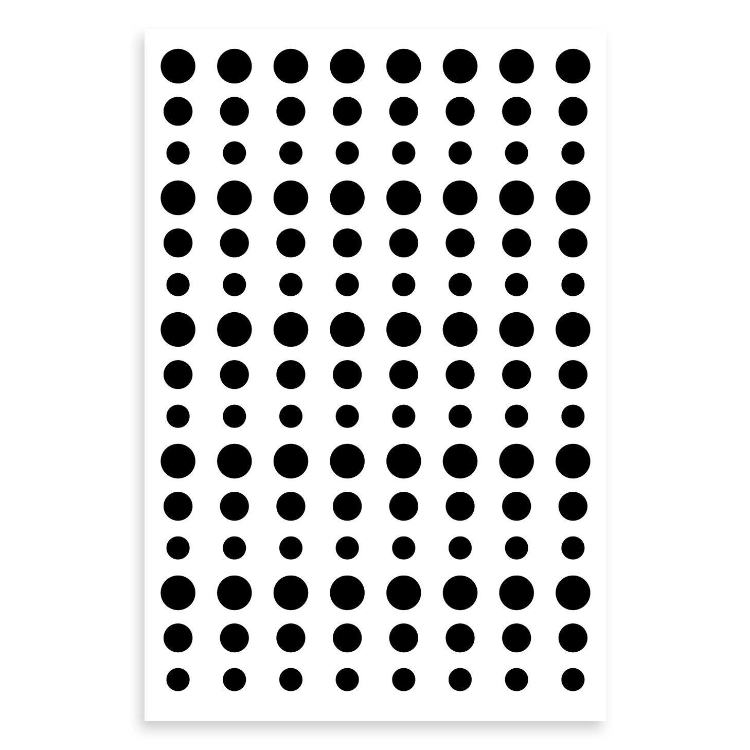 Sticker Topos Negro Nero | Leroy Merlin